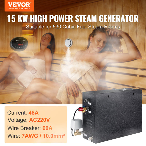 VEVOR Steam Generator 15 Steam Generator | Wayfair